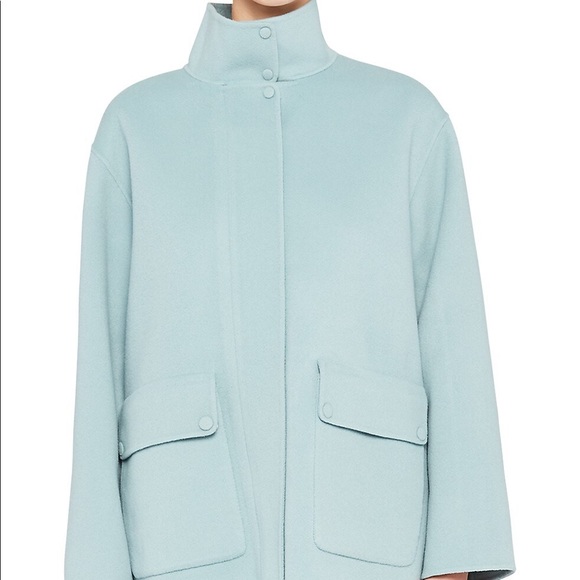 Theory | Jackets & Coats | Theory Double Face Wool And Cashmere Utility ...